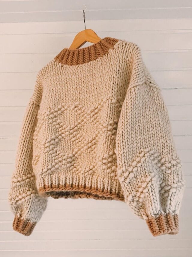 Cozy Knitted Sweater Patterns - Frosting and Confetti