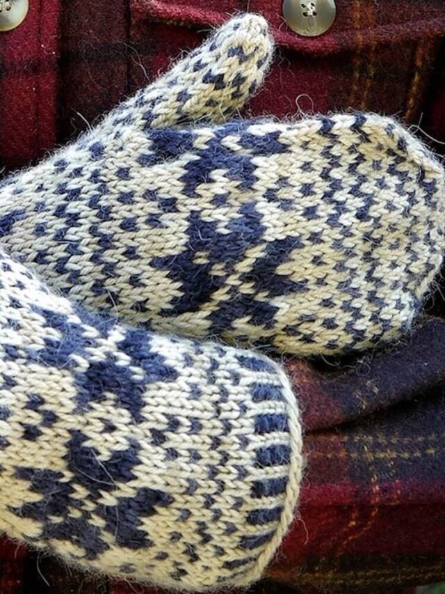 Fair Isle Colorwork Knitting Patterns - Frosting and Confetti